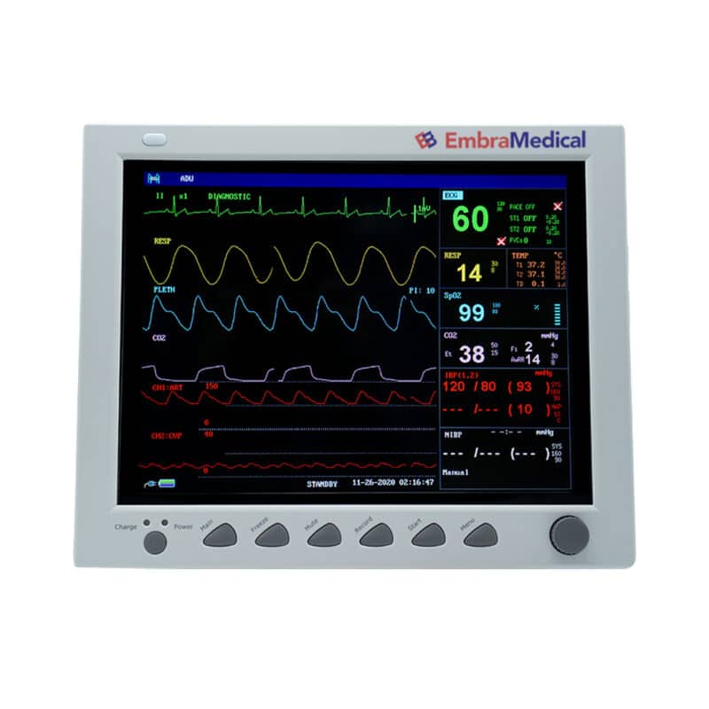VS8 Vital Sign Monitor - Embra Medical LLC